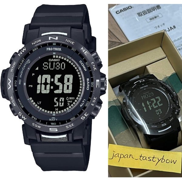 CASIO PRO TREK PRW-35Y-1BJF Climber Digital Watch Men Triple Sensor ...