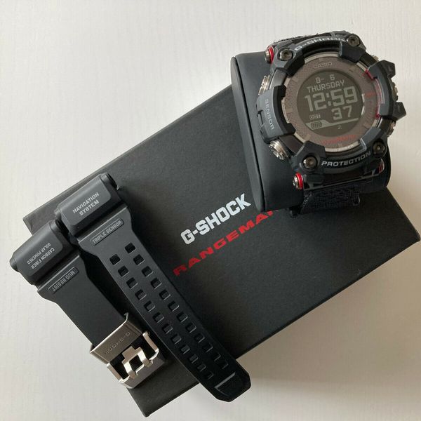 Casio G-Shock Rangeman GPR-B1000 with jaykays adapter and original ...