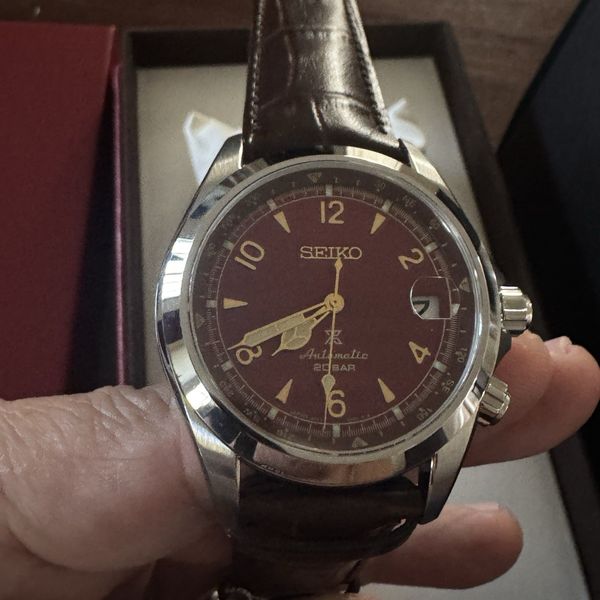 seiko red alpinist SPB489j | WatchCharts Marketplace