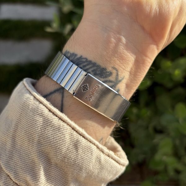 Orologio Da Polso Zodiac Vintage Stainless Steel Tank Man | WatchCharts ...