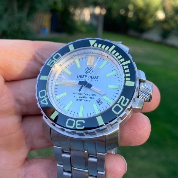 [WTS] Deep Blue DayNight Ops Pro Automatic T100 Tritium Dive Watch ...