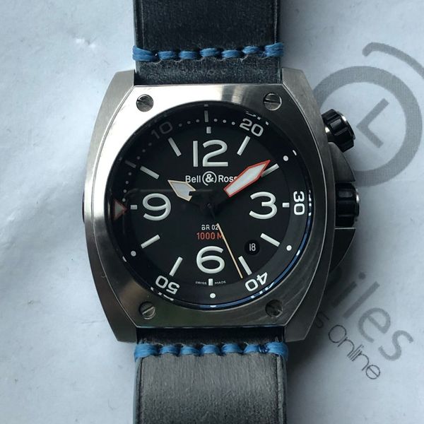 FS: Bell & Ross BR02 Marine 1000M Diver Steel Automatic | WatchCharts ...
