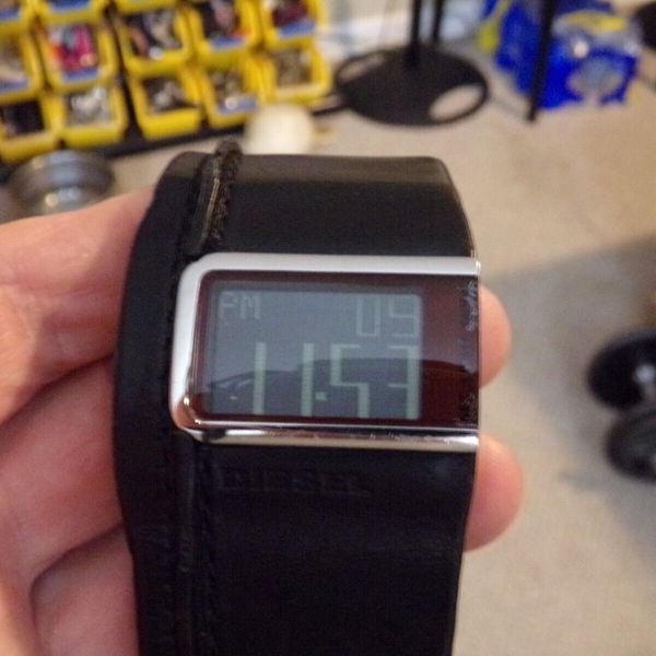 Men's DIESEL Water-Resistant Digital Watch DZ7033 w/ New Battery ...