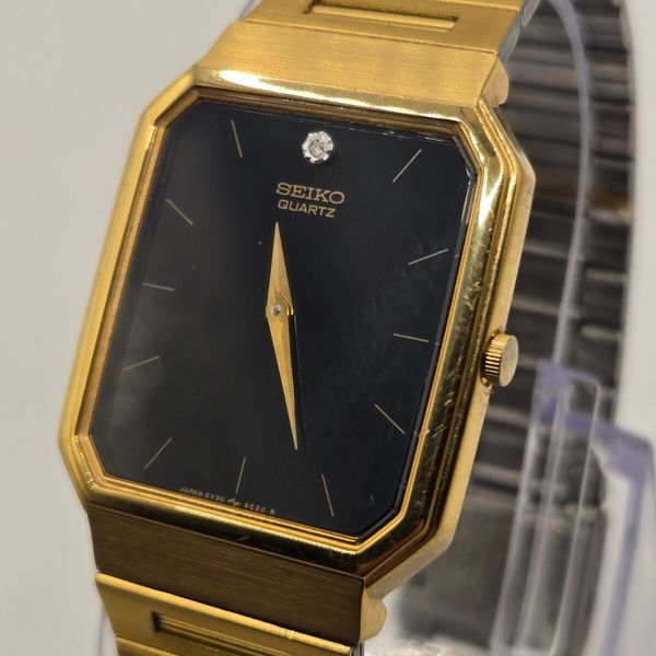Vintage Seiko Gold St. Steel 5Y30-5B89 Men's Watch | WatchCharts Marketplace
