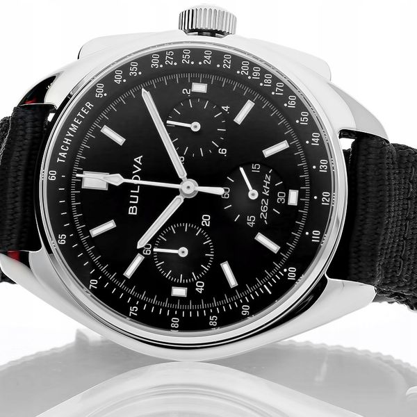 Bulova Lunar Pilot Archive Series Sapphire Crystal Chronograph Watch ...