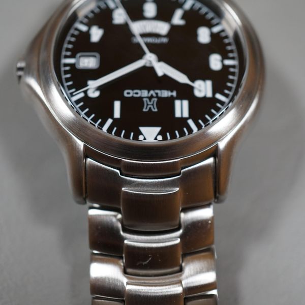 [WTS] Helveco ETA 2846-2 Black Dial Swiss Day Date Automatic Watch ...