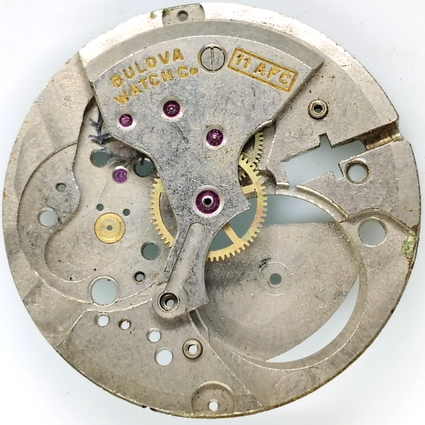 mens Vintage Bulova Manual Movement Plate 11AFC Old Authentic Watch ...