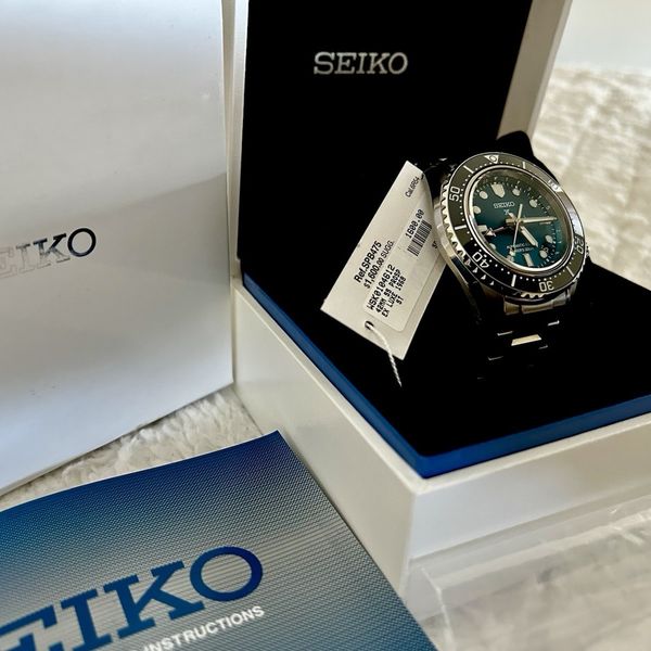 Seiko Prospex 1968 Heritage Divers GMT Turquoise Watch SPB475 US ...
