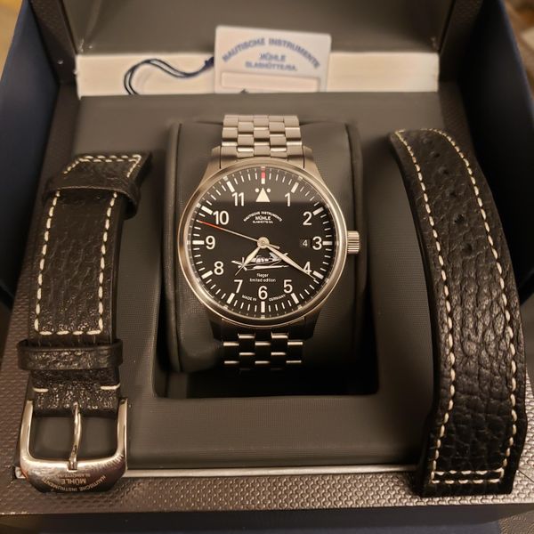 [WTS] Muhle Glashutte/SA Terrasport II German pilot watch complete set ...
