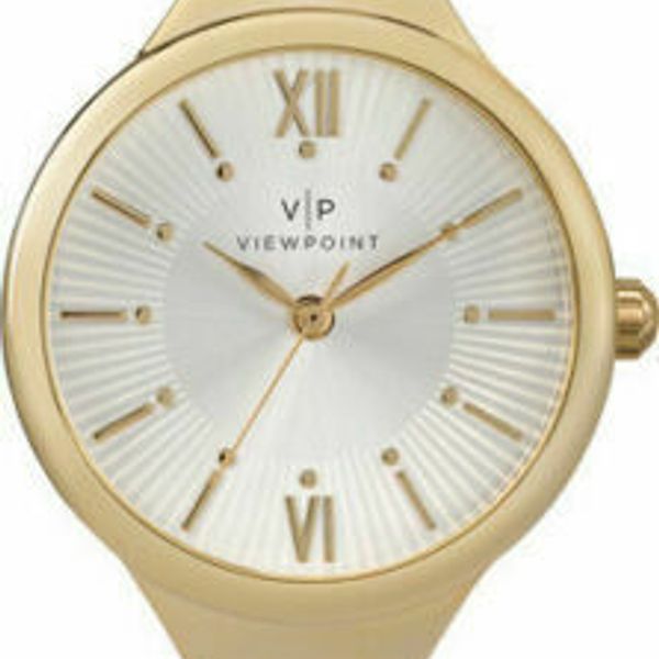 Timex Viewpoint CC3D83500, Women's Brown Faux Leather Band Watch, 30MM ...
