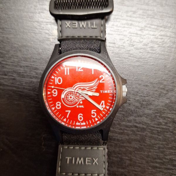 Timex Detroit Red Wings Adjustable Strap Watch - Works | WatchCharts ...