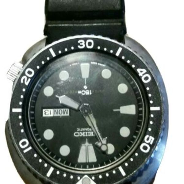 Vintage Seiko Turtle 6309-7049 Divers Watch japan low serial number ...