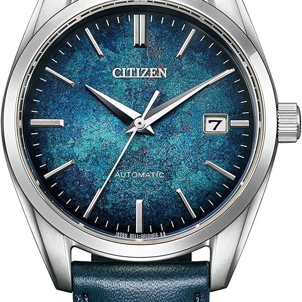 Citizen Collection NB1060-12L Blue Lacquer Dial Mechanical Automatic Men's Watch | WatchCharts ...