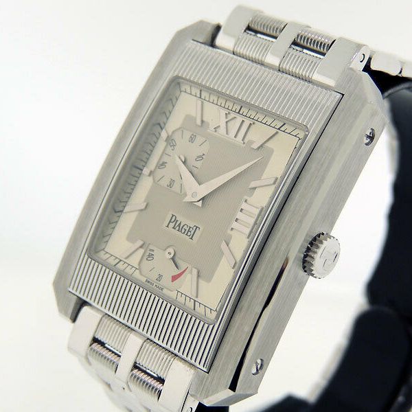 Piaget Power Reserve Protocole XL 26120 18k WGold w/Bracelet LTD ...