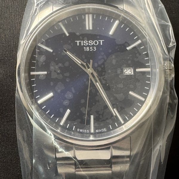 Tissot PR 100 Quartz Blue Dial Men's Watch T1504101104100 | WatchCharts ...