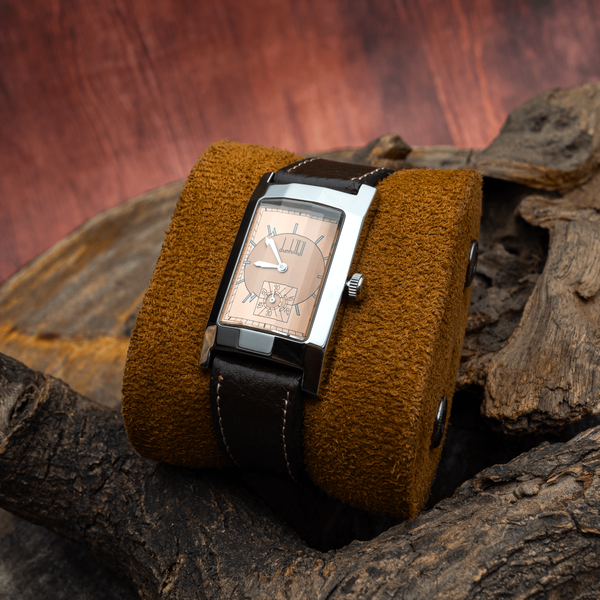 FS: Dunhill Tank Salmon Dial Faceted Crystal Vintage $349 Shipped ...