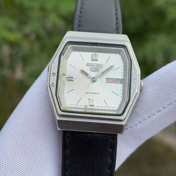 Vintage Seiko 5 Automatic Beautiful Dial Made in japan Menâ s watch 6309-5670 | WatchCharts ...