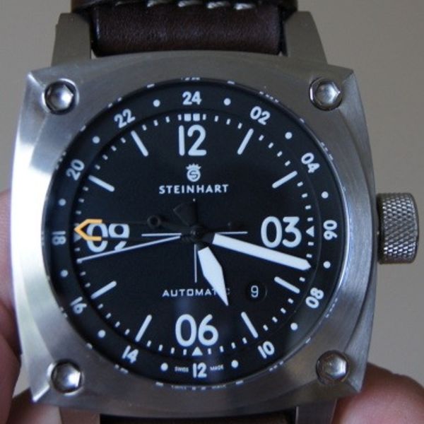NEW STEINHART Aviation GMT automatic | WatchCharts Marketplace