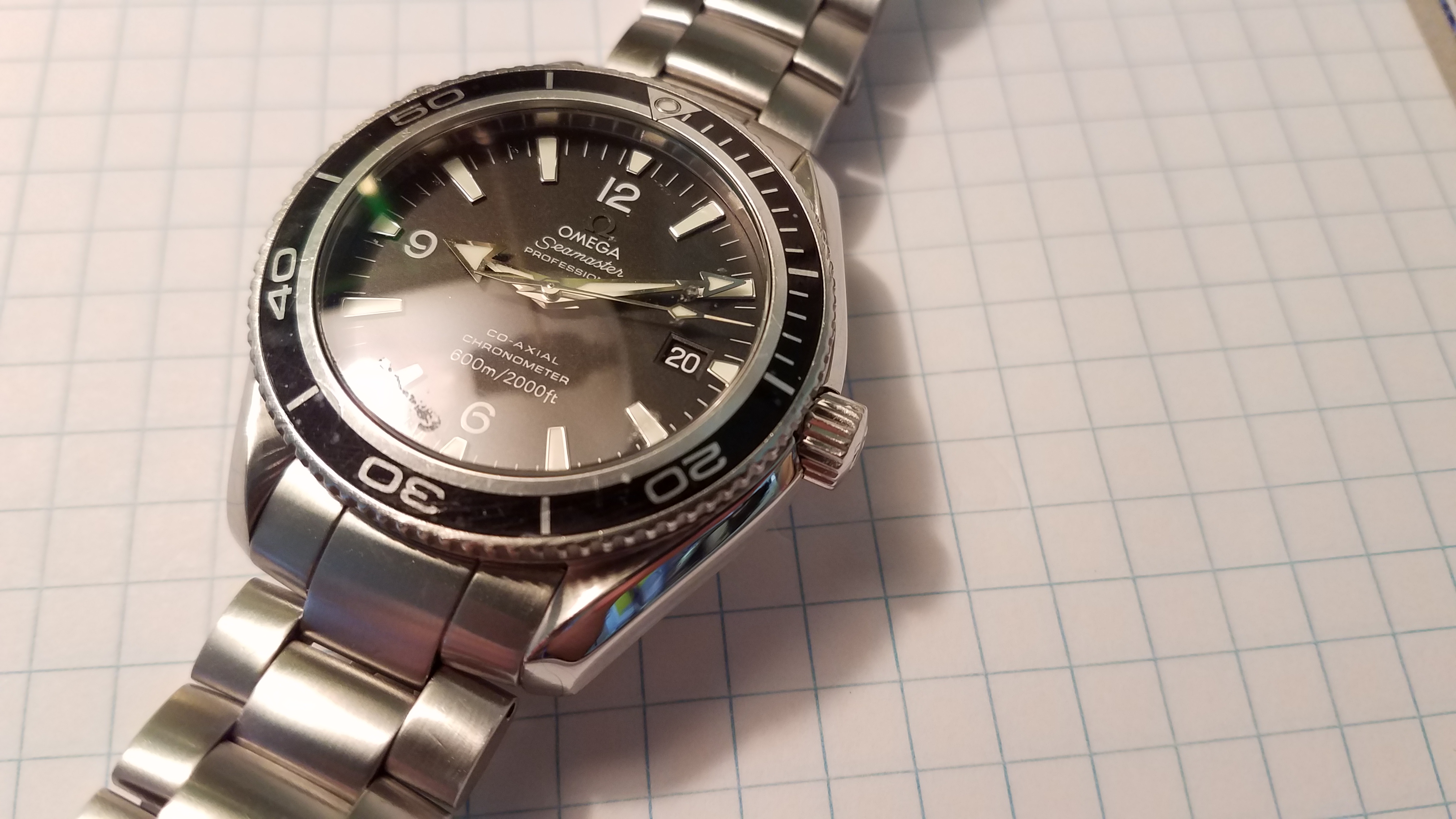 FS: Omega Seamaster Planet Ocean 2500C 42mm 2201.50 $2,100 | WatchCharts