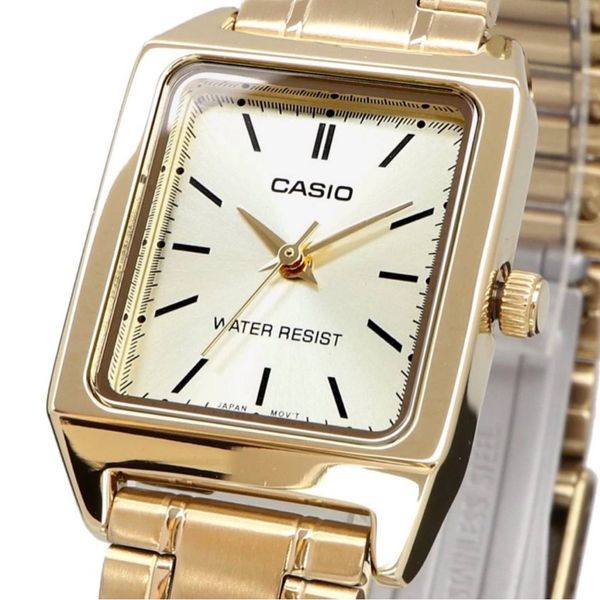 Casio LTP-V007 “Cartier Style” Gold Tone Stainless Steel | WatchCharts ...