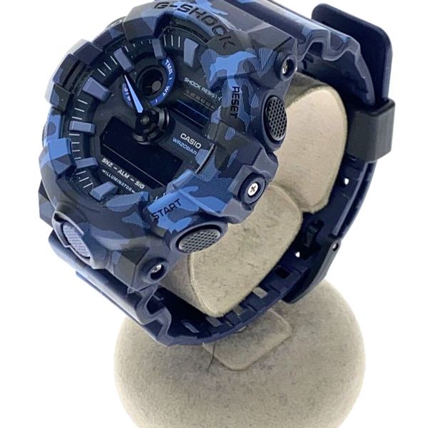 CASIO G-SHOCK GA-700CM-2AJF GA-700CM-2ADR Blue Camo Analog Digital ...