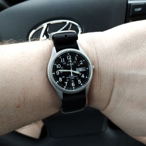 FS: Seiko Alba Solar Field Watch Japan Market Watch AEFD557 $55 Shipped ...