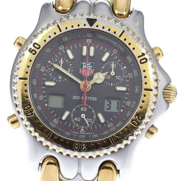 [TAG HEUER] Tag Heuer Sel Chronograph S25.206M Quartz Men's_735667 ...