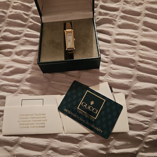 Gucci Watch With Certificate | WatchCharts Marketplace