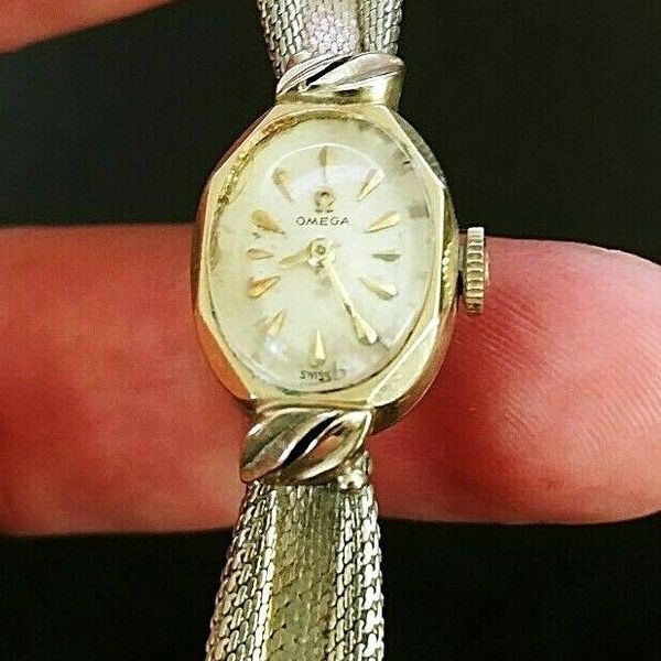 Vintage 1960's Omega 10K Gold Filled Ladies Cocktail Watch ...