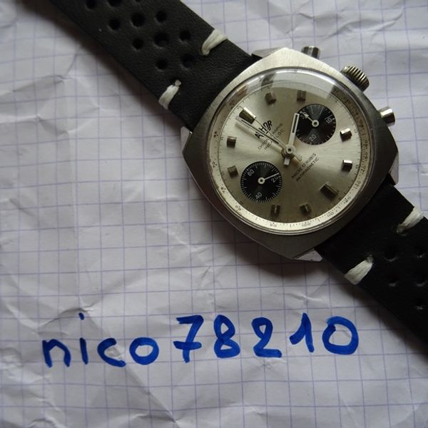 FS : Alihor Racing Chrono 70’s - Panda - Swiss Landeron 248 - Box ...
