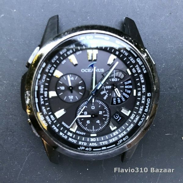 (P/R) CASIO Oceanus OCW-M700 (4749) Titanium Wave Ceptor Tough Solar NOT WORKING | WatchCharts