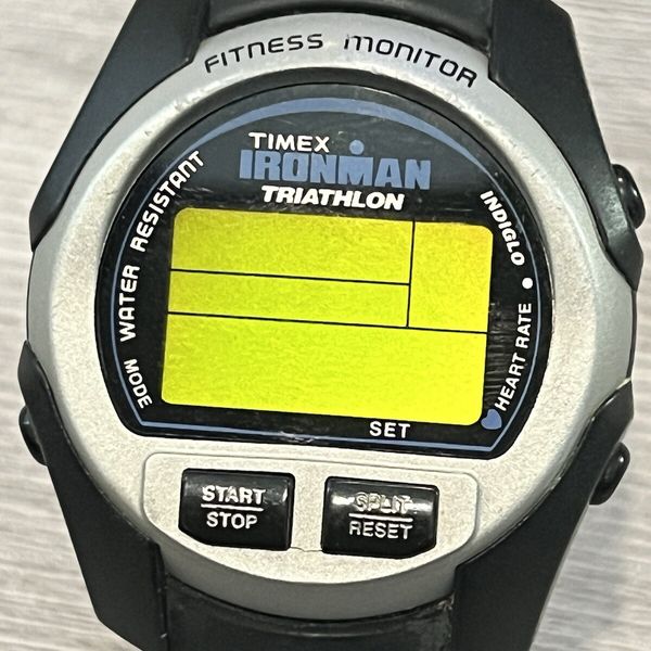 TIMEX Ironman Triathlon Watch Digital Transmission Heart Rate Monitor ...