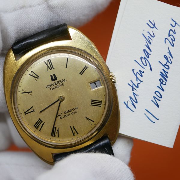 [WTS] Universal Geneve Gilt Shadow Automatic 35mm For $349. Serviced ...