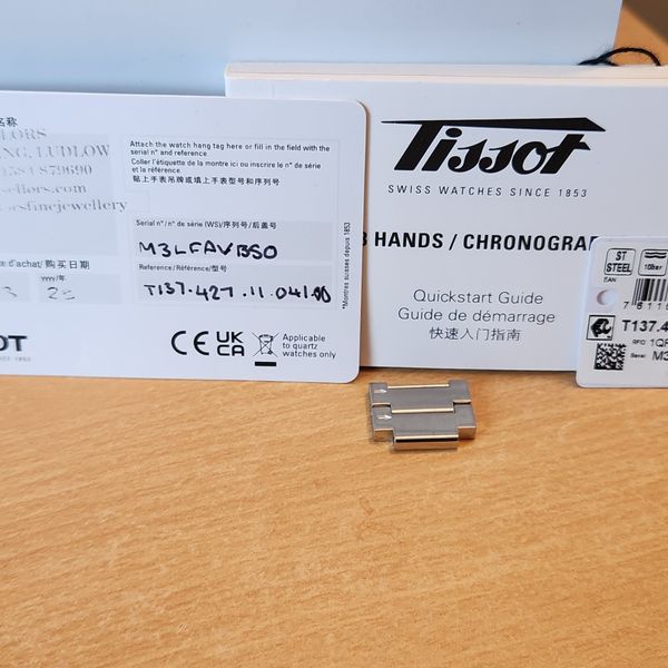 Tissot PRX Chronograph Blue - Mint | WatchCharts Marketplace