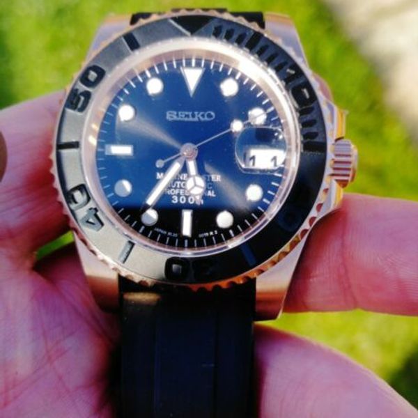 Seiko divers yacht master watch supermod | WatchCharts Marketplace
