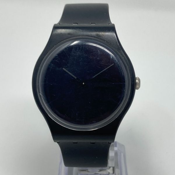 Swatch Black Rebel Watch Men 41mm SO29B706 Day Date Swiss Made New ...