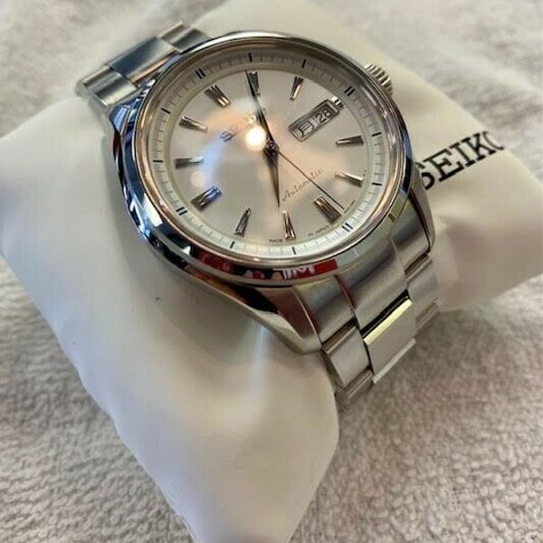 Seiko SARY055 PRESAGE Mechanical Automatic Men's Watch - Silver ...