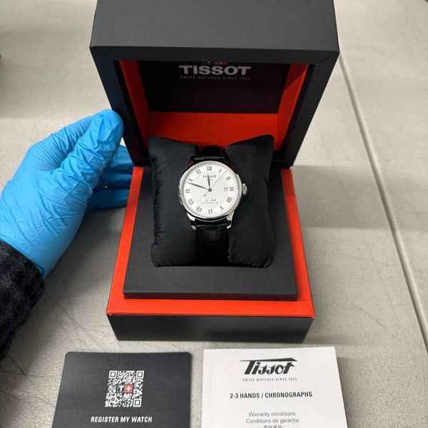 TISSOT Le Locle Powermatic 80 39MM SS Silver Dial Watch T006.407.16.033.00 NEW | WatchCharts ...