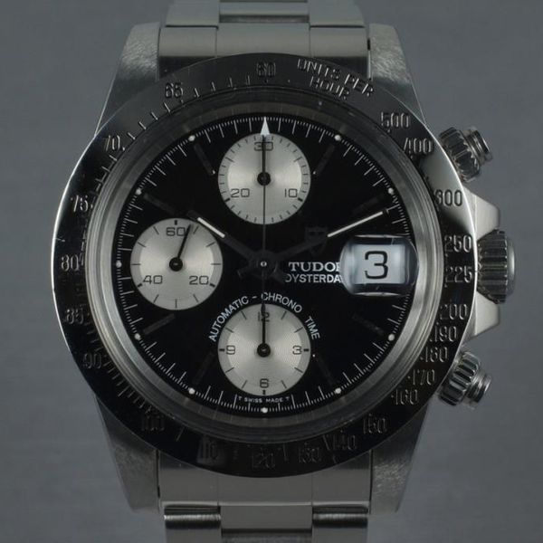 FS: 1994 Tudor Chronograph Big Block 79180 with Black Dial and Papers ...