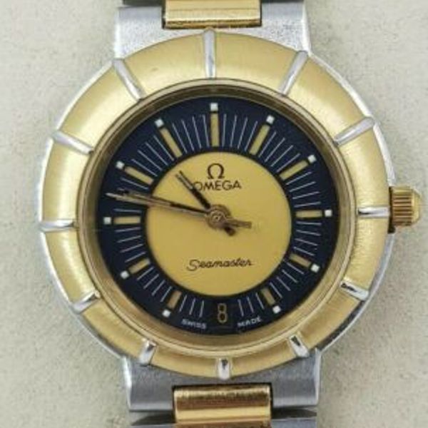 Omega Ladies Seamaster Dynamic Spider Gold & Steel Swiss Watch Cal 1426 ...