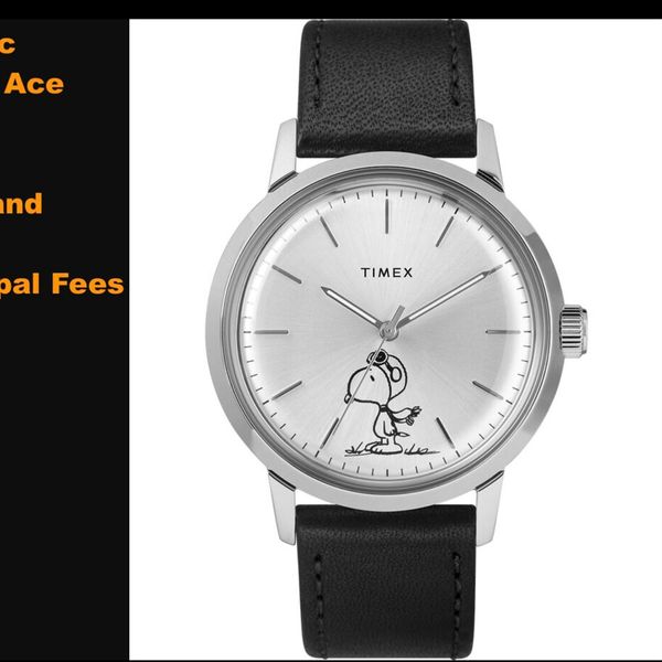 Timex X Peanuts - Marlin® Automatic Featuring Snoopy | WatchCharts