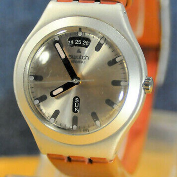 "SWATCH" IRONY Aluminium Patented AG-2000 SWISS Quartz Wristwatch for ...