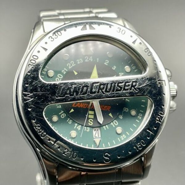 Rare! LAND CRUISER SEIKO Movt JDM TRD LC100 LC200 LC300 LC80 Japan Made ...