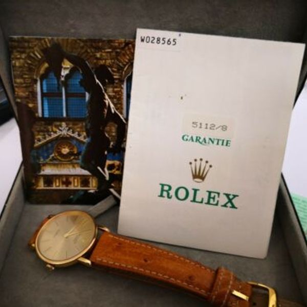 Rolex Cellini ref 5112 box papers | WatchCharts Marketplace