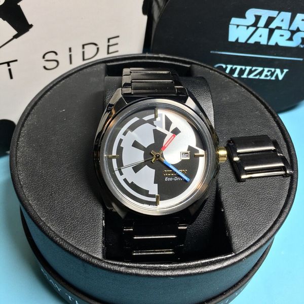 CITIZEN STAR WARS CLASSIC ECO DRIVE IMPERIAL CREST REBEL ALLIANCE 42MM ...