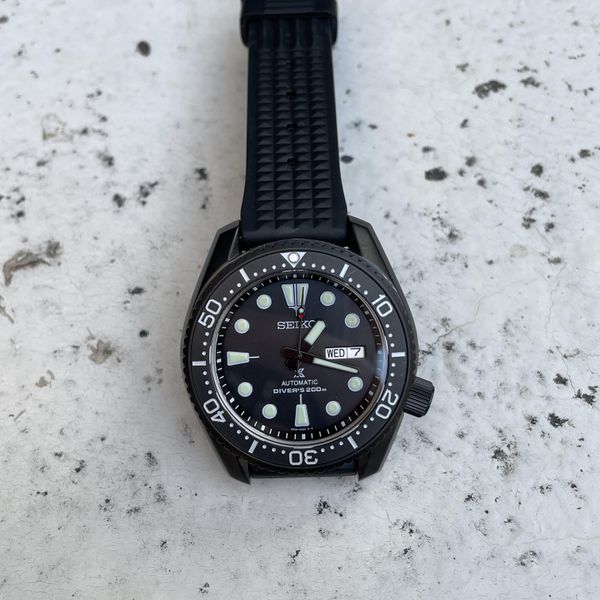 [WTS] Seiko mod MM300 blacked out dlc coated monobloc case | WatchCharts