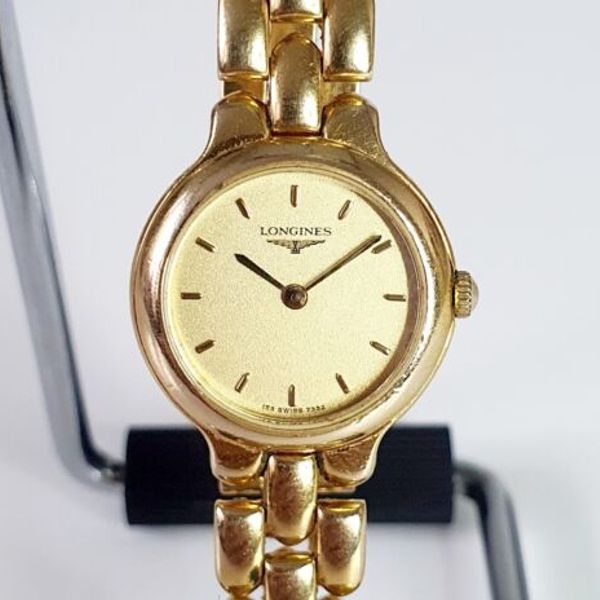 1994 Longines Flagship Watch Ladies 10K Gold Plated Swiss Made Quartz ...