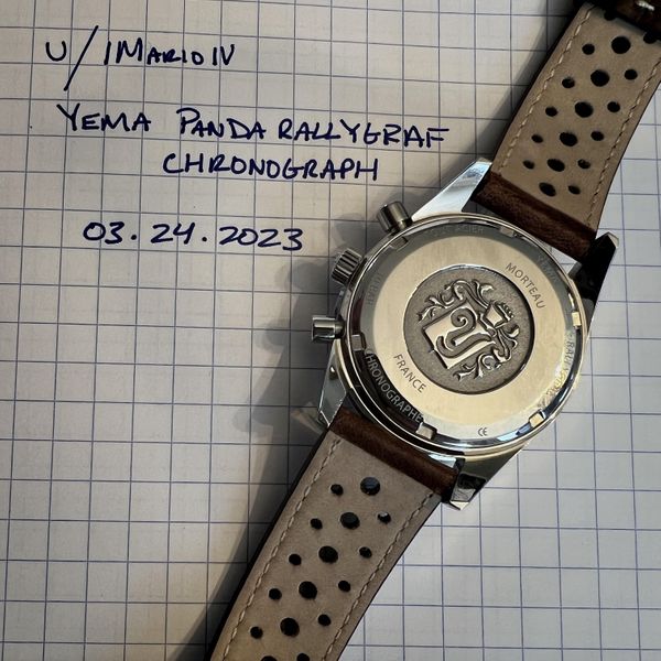 [WTS] YEMA PANDA RALLYGRAF FULL KIT - $200 | WatchCharts