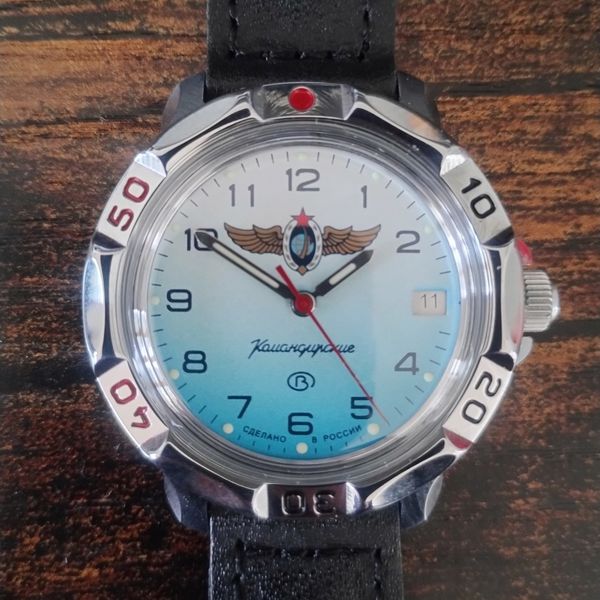 Vostok Komandirskie 958 Space Mechanical Watch - Used during ISS EVA ...