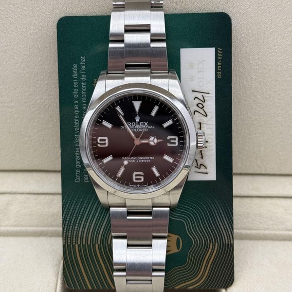 [WTS] Rolex Explorer 124270 | WatchCharts Marketplace